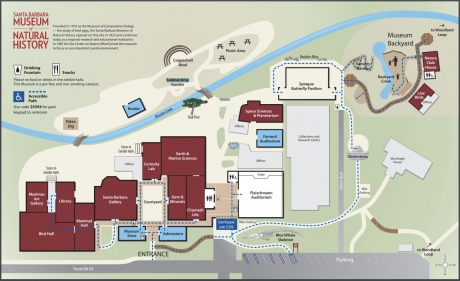 Natural History Museum Los Angeles Map